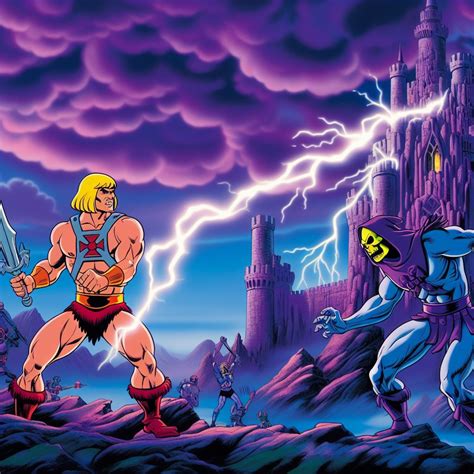 He Man Vs Skeletor By Kaijuseijin On Deviantart