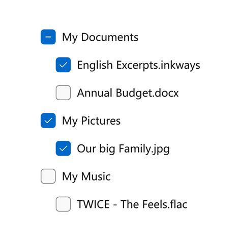 checkbox inkore ui wpf modern