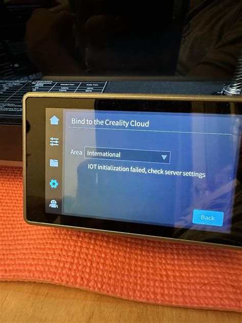 Creality K1 Max Iot Initialization Failed Error Unable To Use