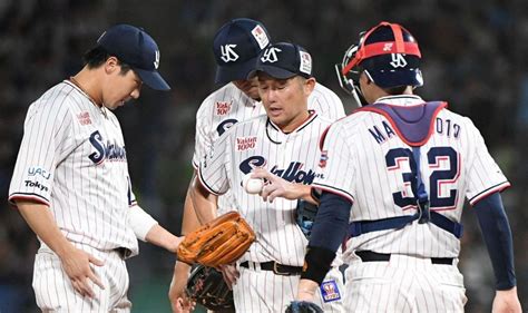 200勝へ暗雲球界最年長44歳・石川雅規が今季初の2軍降格、18日に6失点ko 「またチャンスはある」伊藤智仁投手コーチは復調願う：「おっ