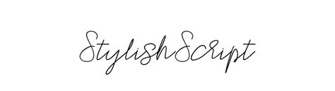 Stylishscript Font