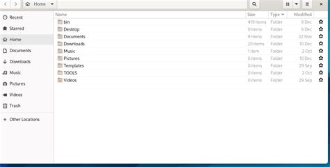 How Can I Hide This Bin Folder In My Home Rocky Linux Help