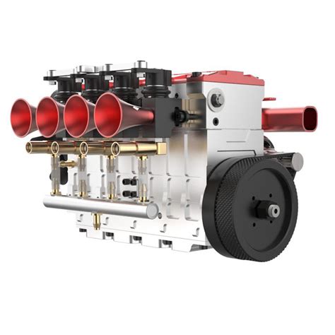 Toyan Fs L400 14cc Inline 4 Cylinder Four Stroke Water Cooled Nitro Engine Model For 1 8 1 10 Rc