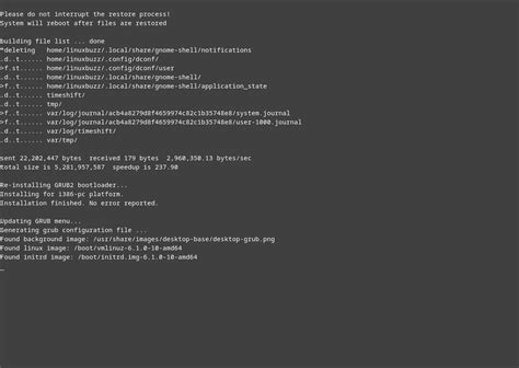 How To Install And Use Timeshift On Debian 12