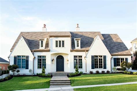 French Country Farmhouse Exterior At George Moss Blog