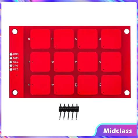 Mpr121 Cjmcu 122 Capacitive Touch Sensor Module 34 Buttons Keys