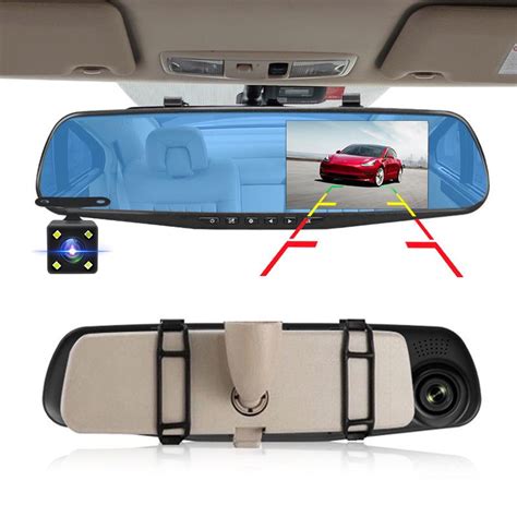 Купить E-ACE Dvr Dash Camera Автомобильный видеорегистратор Зеркало FHD ...