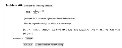 Solved Problem Consider The Following Function F X Chegg Com
