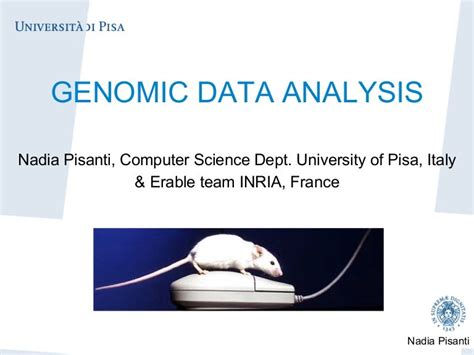 Genomic Data Analysis