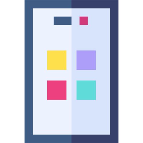 App Basic Straight Flat Icon