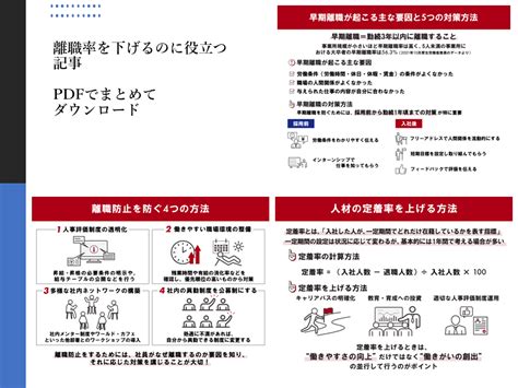 離職率の計算方法とは 離職率を下げるのに役立つ記事一覧【pdf】 ツギノジダイ