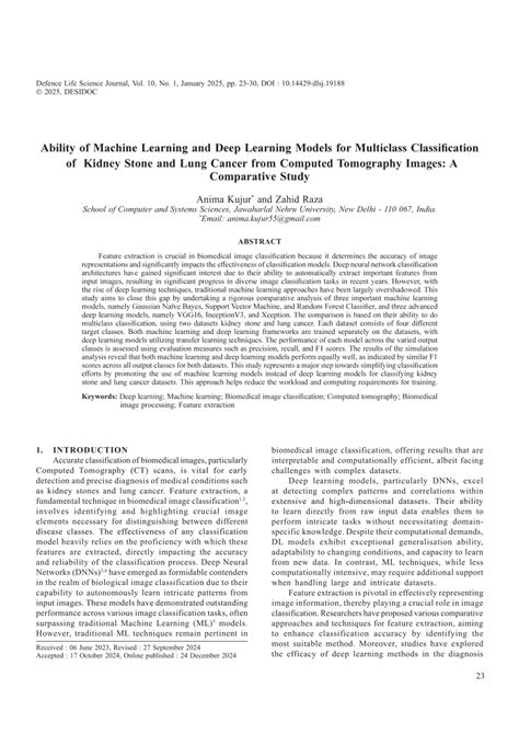 Pdf Ability Of Machine Learning And Deep Learning Models For Multiclass Classification Of