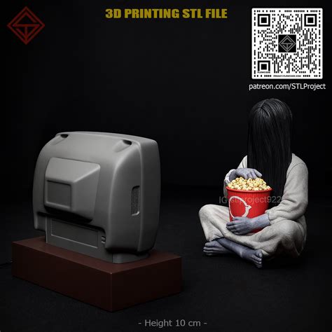 🗿 Sadako・ 3d 3d Baskı Için Dosya・cults