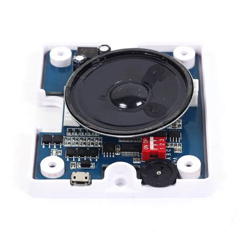 Mini Audio Voice Module Board Voice Prompt Doorway Announcer Bit Sound Playback Volume