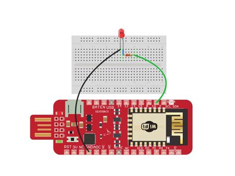 Controlling Led Using Surilli Wifi And Python