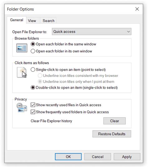 How To Remove Disable Recent Files From File Explorer