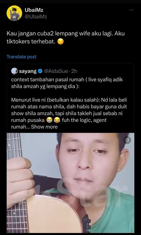 Jangan Berani Lempang Isteri Aku Lagi Ubai Sound Adik Ipar Xtra