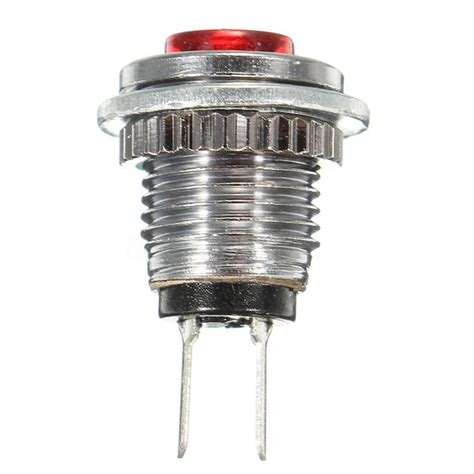 5X Red DS 101 Micro Push Button Switch 8mm Mount Reset Momentary Cap Round 2 Pin 140284065224 EBay