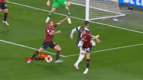 ضربة جزاء كريستيانو رونالدو الضائعة مباراة يوفنتوس وميلان 0 0 كأس