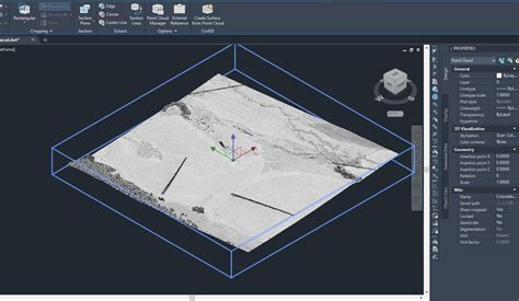 solved importing usgs lidar data into civil3d and problem with