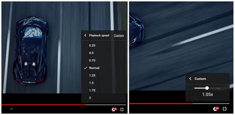 How To Set Custom Playback Speed On Youtube