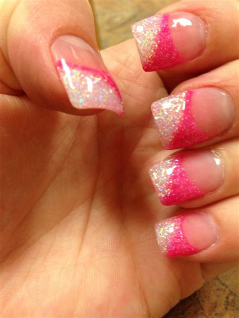 17 Top Glitter Nail Tips Nail Designs Glitter Acrylic Nail Designs