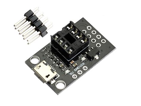 Módulo Programador Attiny85 Attiny13a Attiny25 E Attiny45 Com Micro Usb Usinainfo