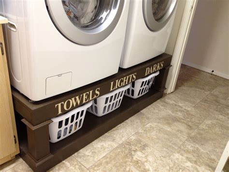 Useful Laundry Pedestal In Your Laundry Room Washer And Dryer