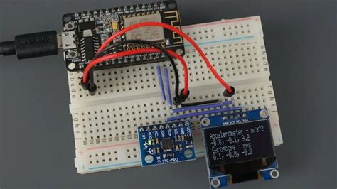 Esp8266 读取mpu 6050数据oled显示esp8266接陀螺仪 Csdn博客
