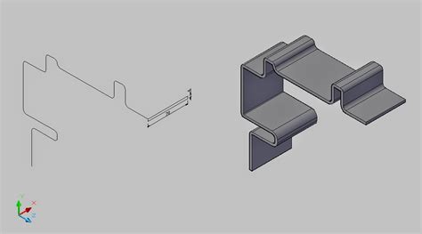 Box Line Subtract Polyline Extrude Offset Rectangle Fillet Sweep İnterior