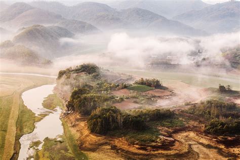 Hình ảnh Phong Cảnh Bờ Biển Hoang Dã Sương Mù Sương Mù Buổi Sáng
