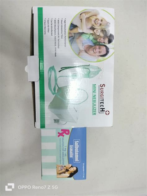 Surgitech Nebulizer Portable Mini Nebulizer On Carousell