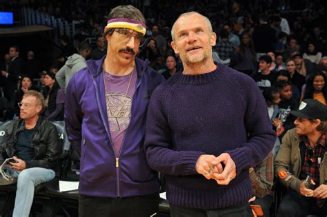 Anthony Kiedis Escorted Away By Lakers Security Following On Court