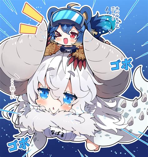 Arzuros And Ceadeus Monster Hunter Drawn By Milkpanda Danbooru