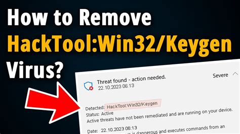 How To Remove Hacktool Win32 Keygen Virus [ Easy Tutorial ] Youtube