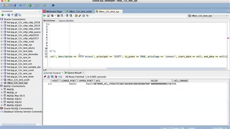 05122020 Oracle Acl Access Control List Youtube
