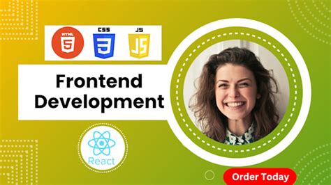 Do Responsive Frontend Development In Html Css Javascript By