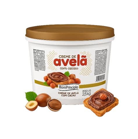 Creme De Avelã Com Cacau Bom Princípio 25kg