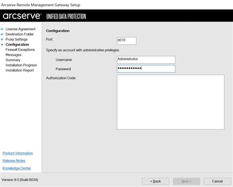 arcserve udp cloud console with wasabi