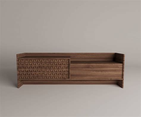 Тумба під ТВ Gurt з масиву горіху