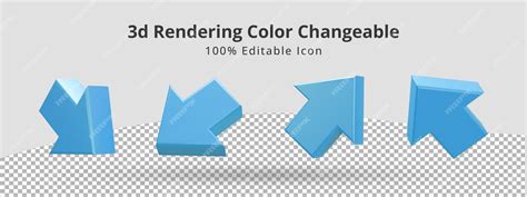 Premium Psd Cursor Pointer 3d Ui Icon Collection