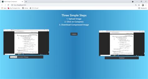 Github Gargmitul React Image Compressor A Simple Image Compressor Built With React And