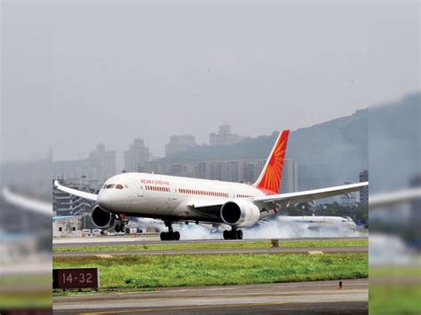 Air India Plane From Delhi Suffers Tyre Burst While Landing