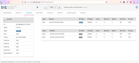 Mysql Proxysql Replication Manager