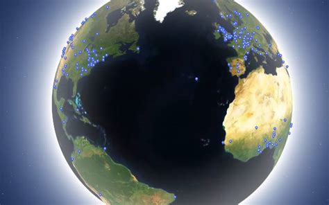 Gischat Twitter Users With Mapboxgl Globe Projection Chris Marx Observable