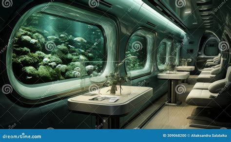 Innovative Spacecraft Interior Design With Futuristic Control Panels