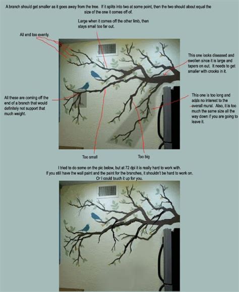 Tips For Painting A Tree Mural Tree Wall Painting Tree Mural Tree Wall Murals