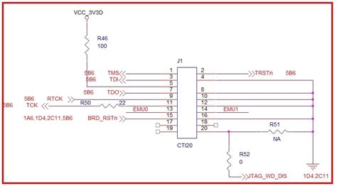 Tms320c6748 Jtag With Xds200 Emulator Emulator Insertion Sequence