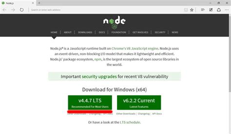 NodeJS By Microsoft Visual Studio CodeProject