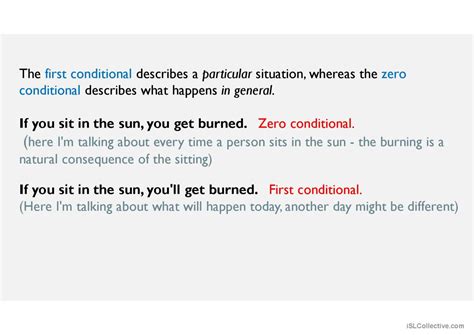 Zero First And Second Conditional G English ESL Powerpoints
